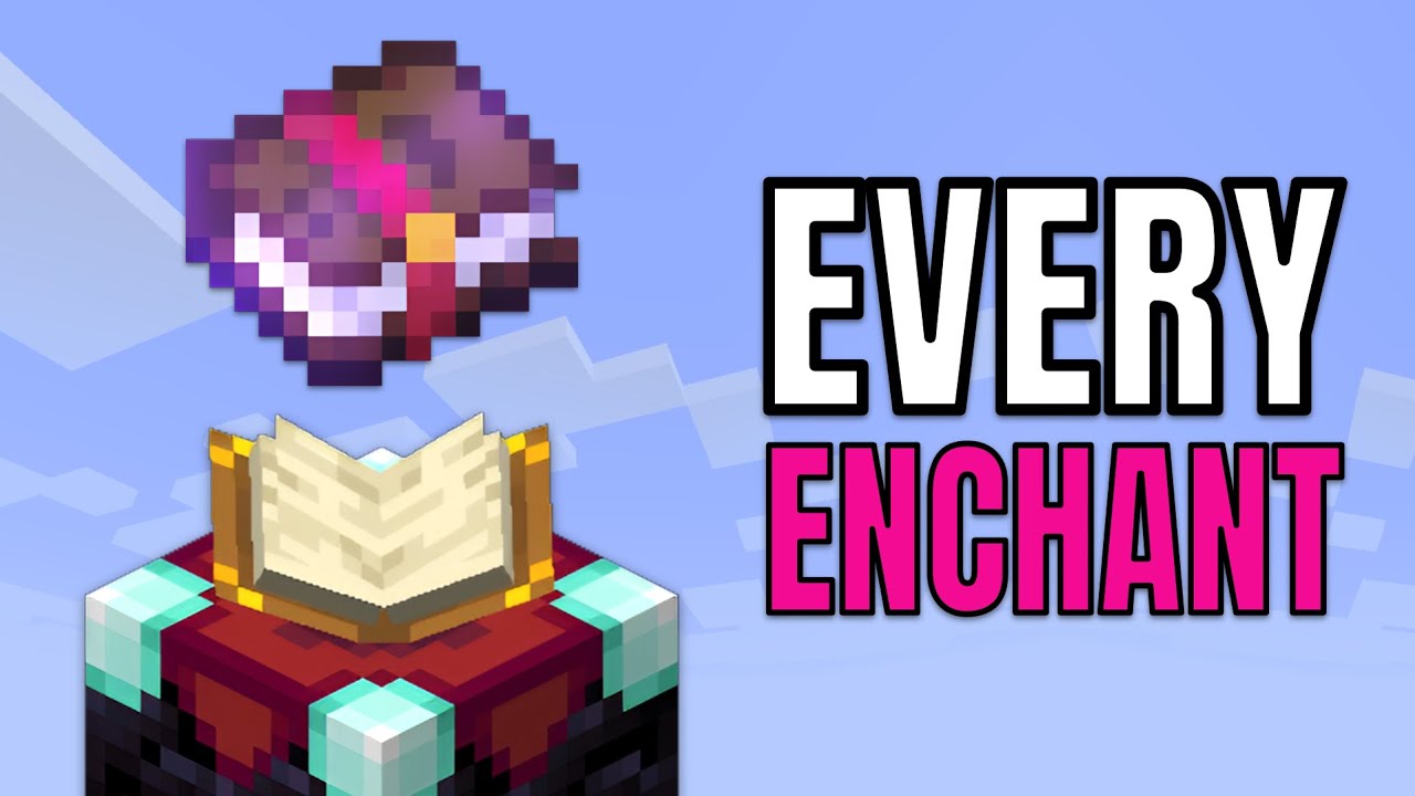 All 39 Minecraft Enchantments Explained in 5 Minutes - YouTube