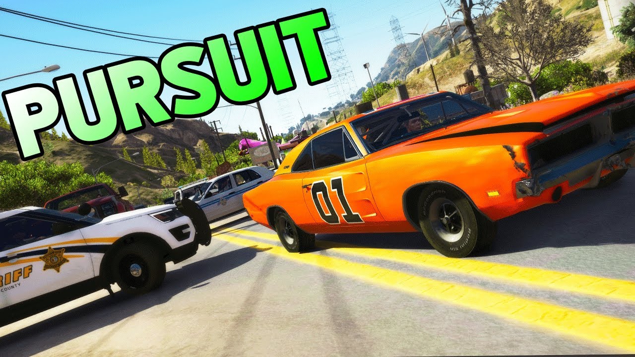 POLICE PURSUIT IN A STOLEN GENERAL LEE! [PGN #2] - YouTube