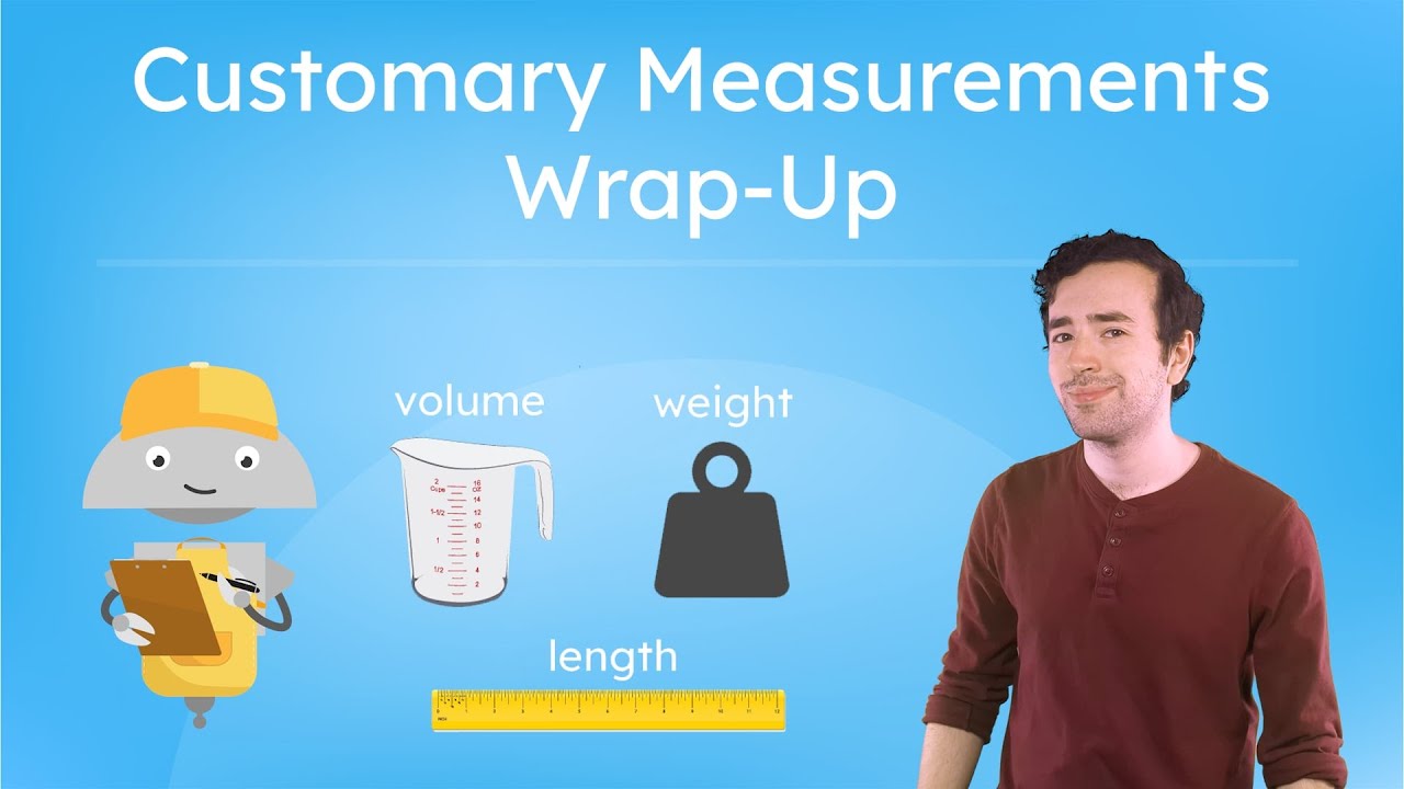 Customary Measurements Wrap-Up - Review Length, Volume, and Weight ...