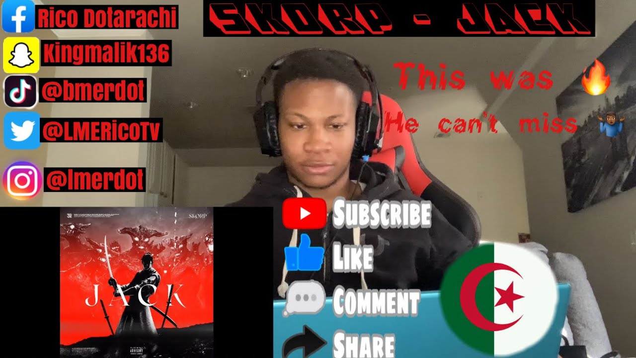 American Reaction To Algerian Rap SKORP - JACK | LMERicoTv Reaction ...