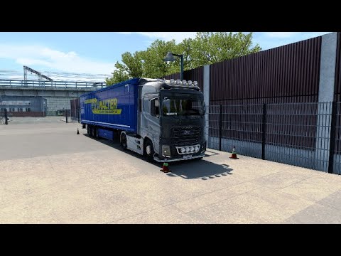 Euro Truck Simulator 2 ETS2 Felixstowe, Suffolk UK to Birmingham in the ...