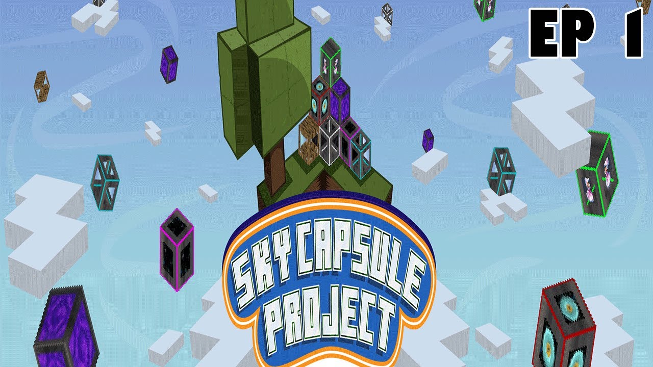 BRAND NEW RESOURCE GENERATION! EP1 | Minecraft Sky Capsule Project ...