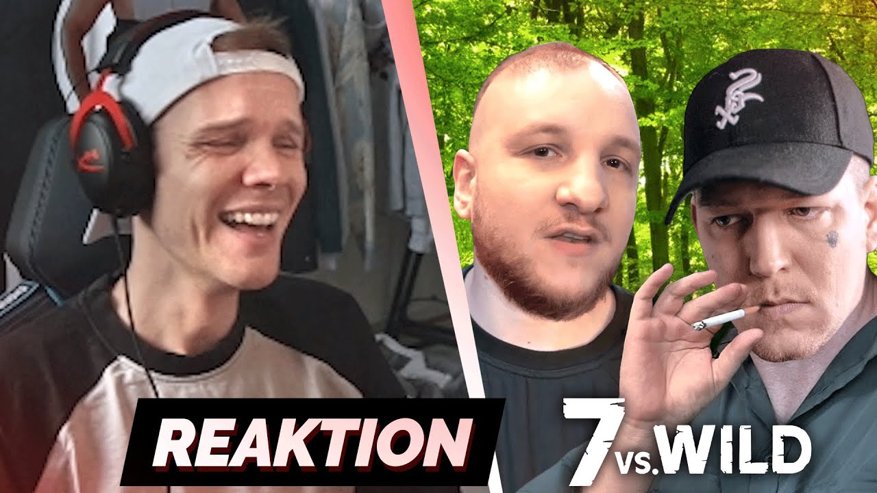 Monte und Elotrix bei 7 vs. Wild 😂 | Hungriger Hugo Reaktion - YouTube