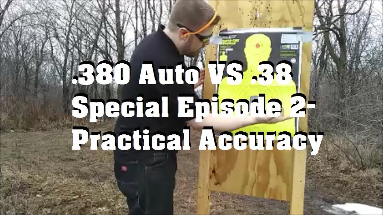 .380 Auto VS .38 Special in Pocket Guns Episode 2- Practical Accuracy - YouTube