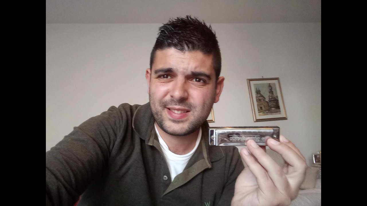 L' armonica a bocca di Luca Cocco di Ardauli / balli sardi - YouTube