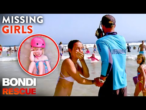 Nightmare For Parents! ﻿Young Girls Missing On Bondi Beach