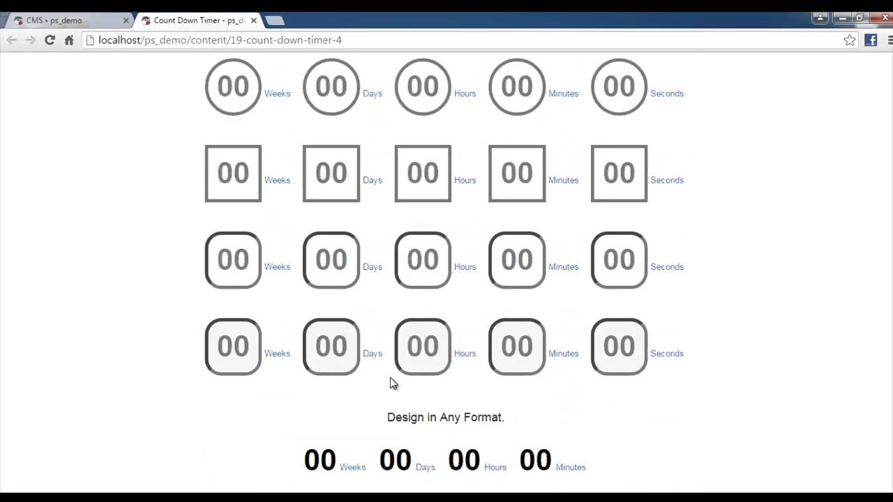 Introduction to the Countdown Element - Ultimate VC Prestashop Addons - YouTube