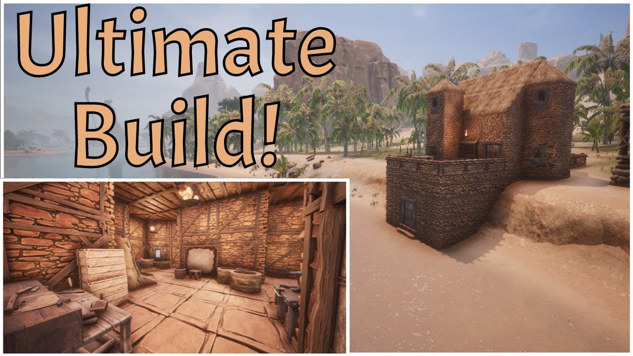 Building the ULTIMATE Starter Home in Conan Exiles - YouTube