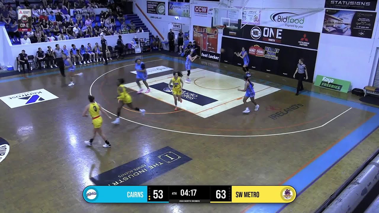 Leah Scott with 21 Points vs. Cairns - YouTube