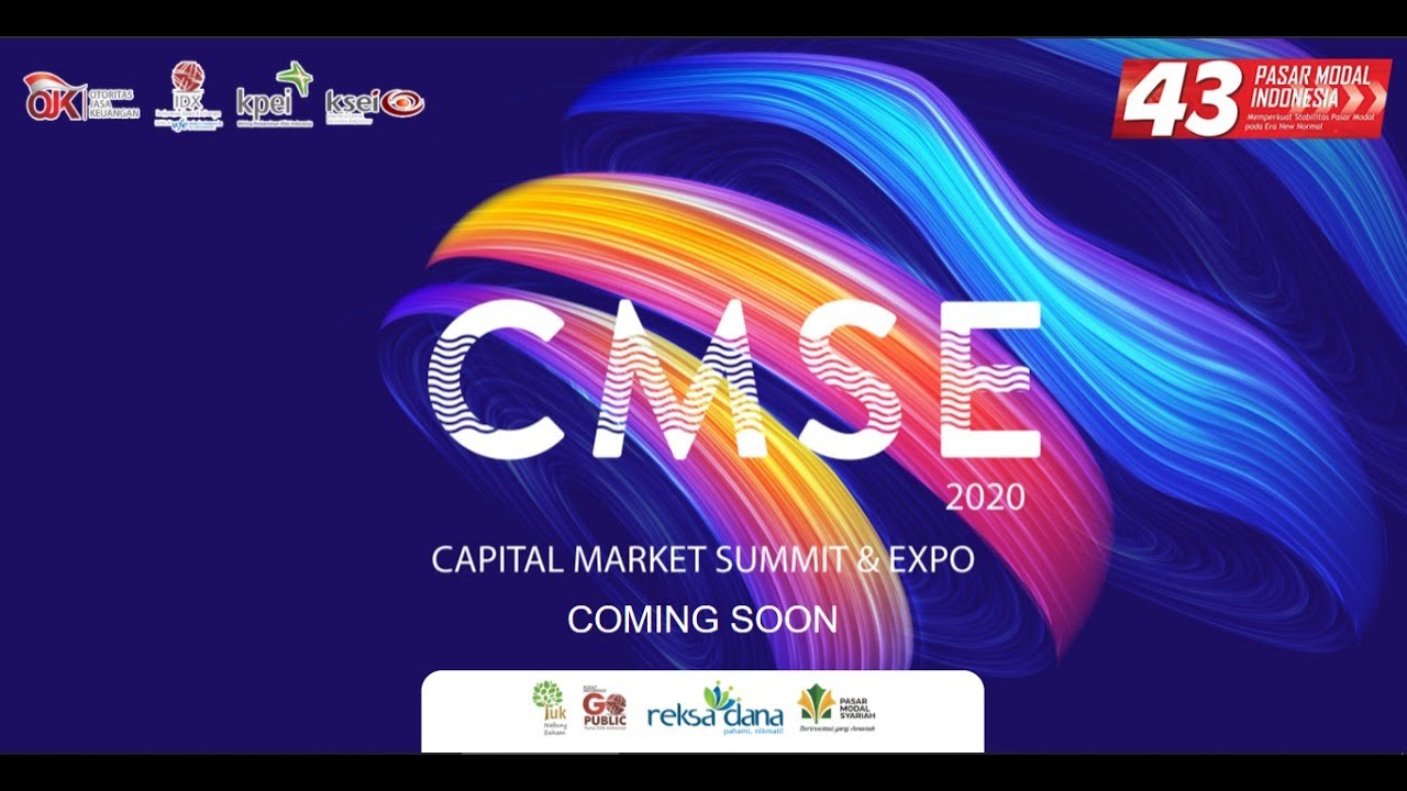 Pembukaan Capital Market Summit and Expo 2020 - YouTube
