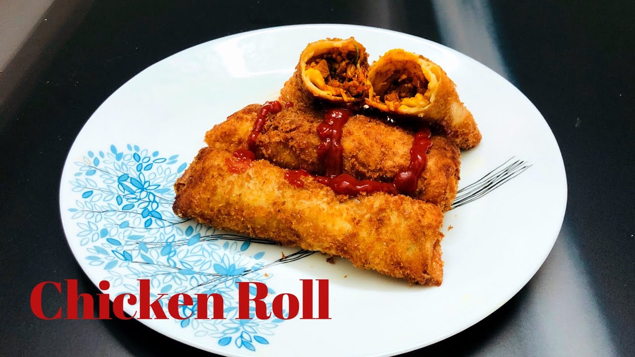 Fried Chicken Roll || taste the best with swe - YouTube