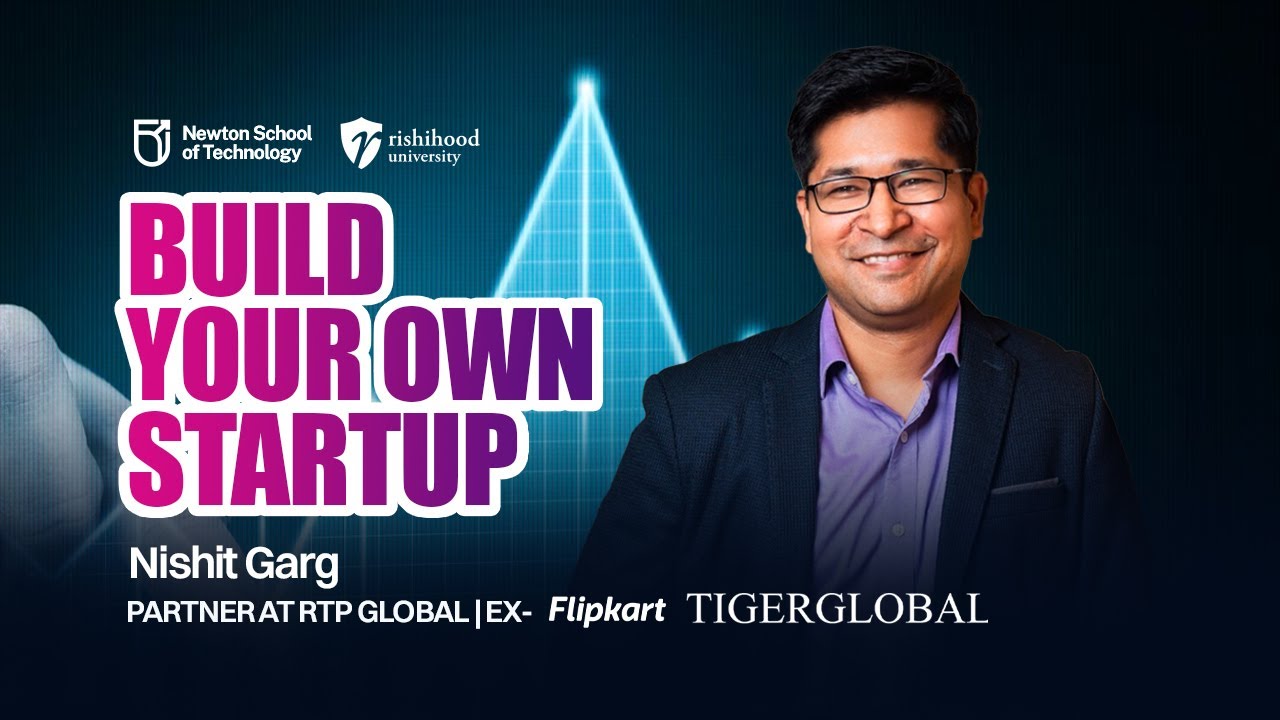 Build your own startup with Nishit Garg | Newton School of Technology - YouTube