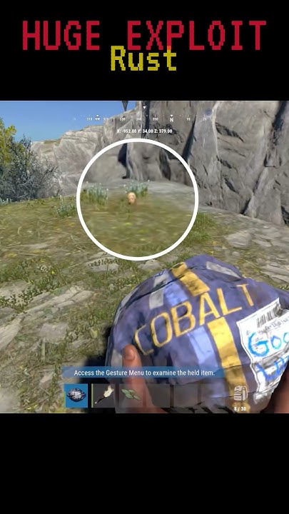 Huge Exploit on a Official #Rust Server | #rustconsole - YouTube