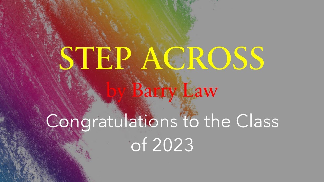 Step Across by Barry Law - YouTube