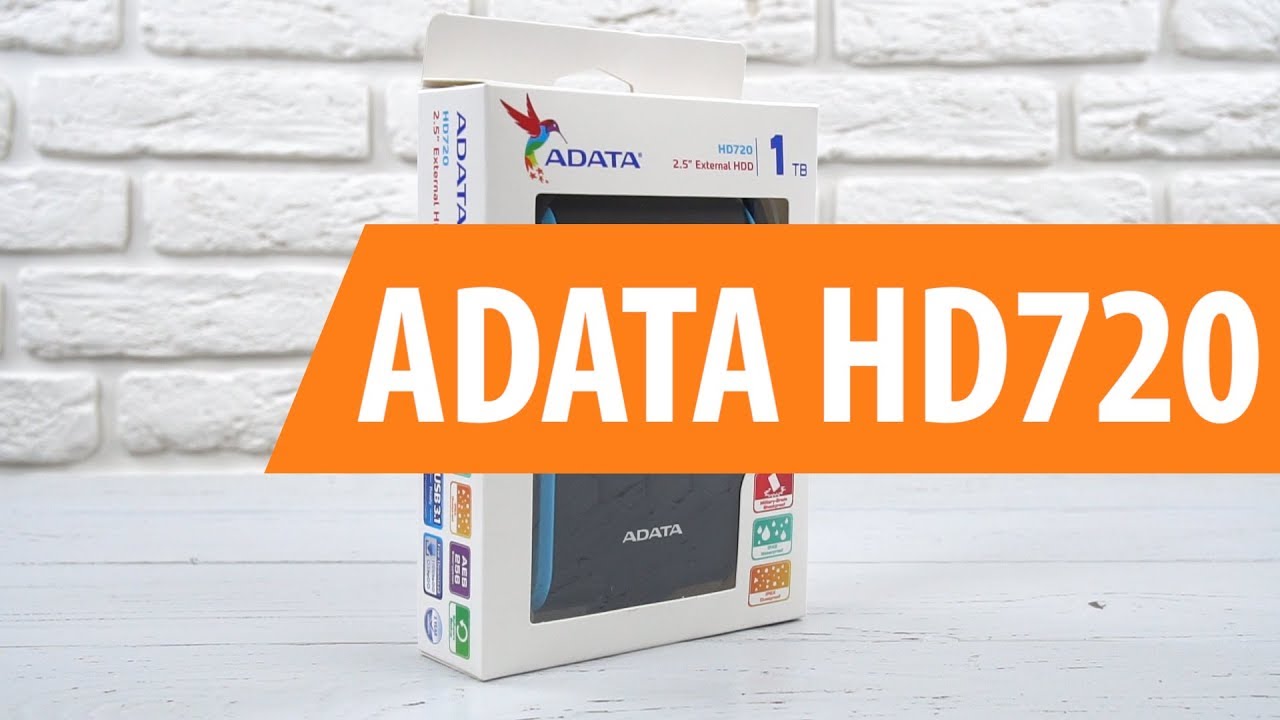 Распаковка ADATA HD720 / Unboxing ADATA HD720 - YouTube