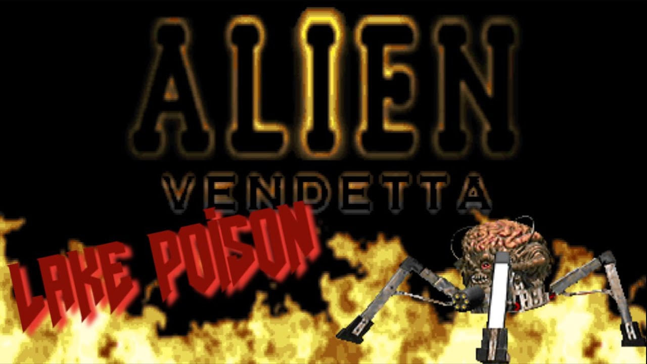 DOOM II Alien Vendetta Map 18 [Lake Poison] - YouTube
