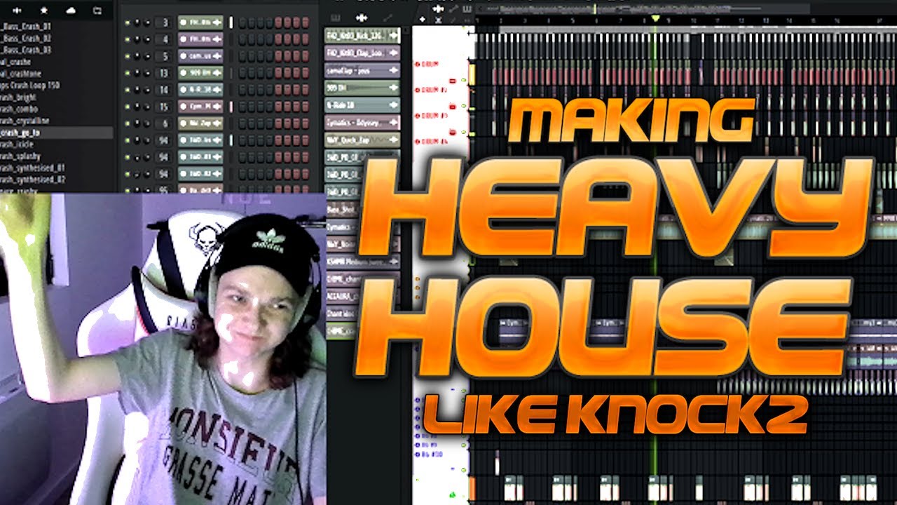 Making HEAVY HOUSE like Knock2 - YouTube