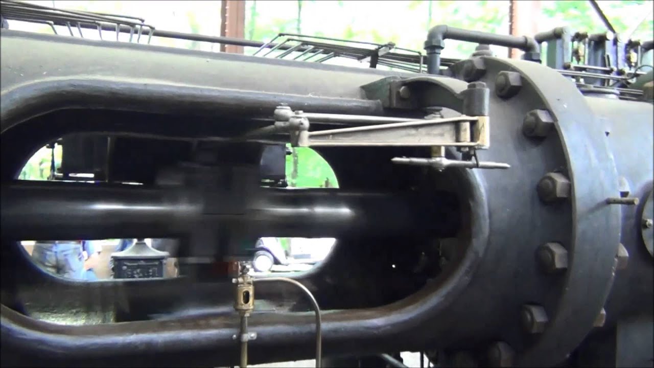 600 H.P. Snow Natural Gas pumping engine - YouTube