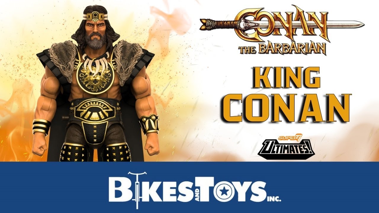Super 7 Ultimates King Conan curiosidades y review en Español - YouTube