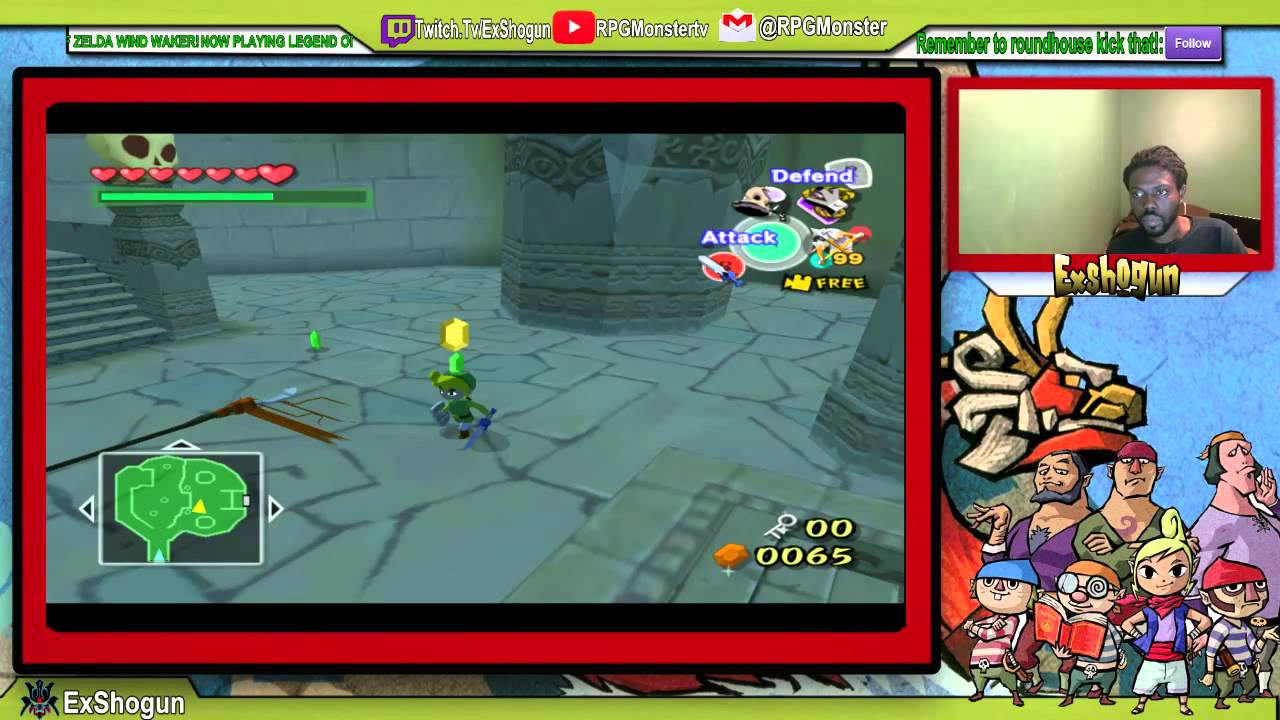 Legend of Zelda Wind Waker ice cave - YouTube