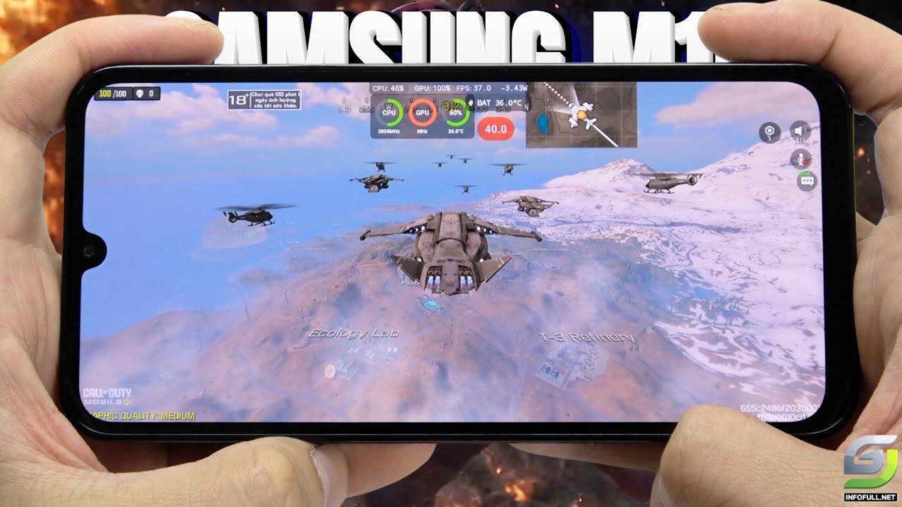 Samsung Galaxy M15 test game Call of Duty Mobile CODM 2025 | Dimensity ...
