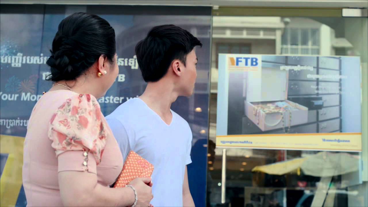 FTB Phsar Thmey Branch Everyday Banking Service - YouTube