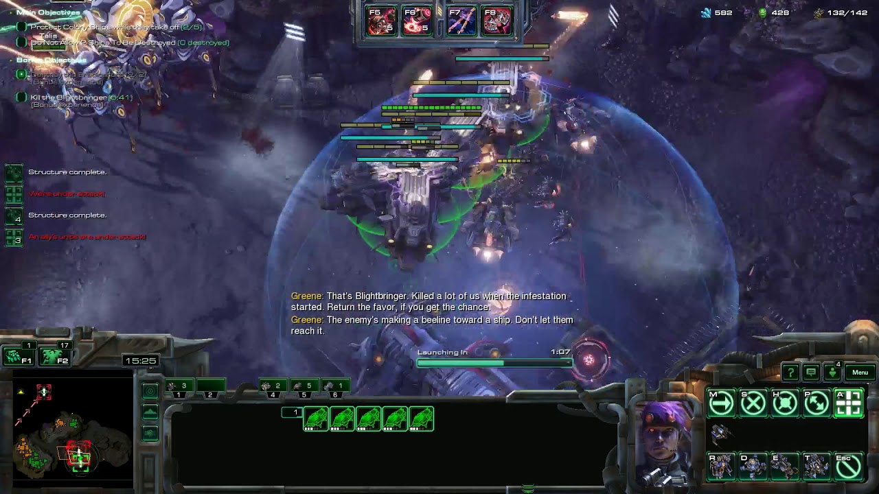 StarCraft 2 Co-op - Han & Horner Level 12.1 - YouTube
