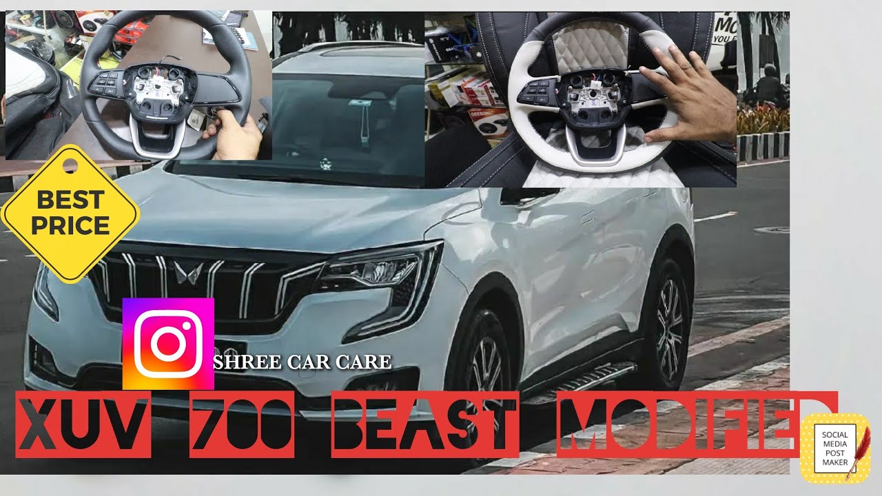 XUV 700 FULL MODIFIED XUV 700 ACCESSORIES xuv 700 modified in chennai ...