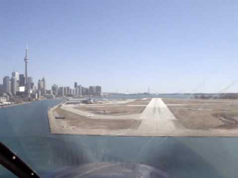 CYTZ approach - YouTube