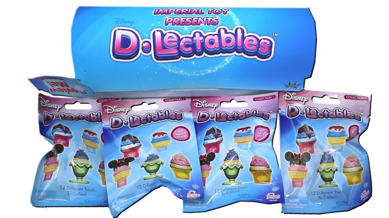 Disney D-Lectables Blind Bag Opening Unboxing Toy Review - YouTube