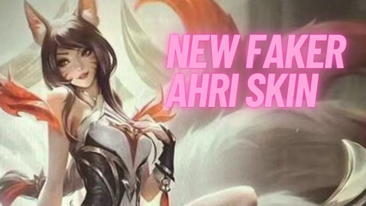 HALL OF FAME FAKER AHRI SKIN INCOMING 🥺 - YouTube