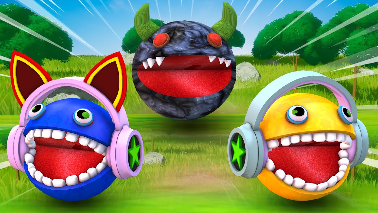 Ms Packman vs Robot Pcakman vs Monster Packman Game | New Packman vs ...