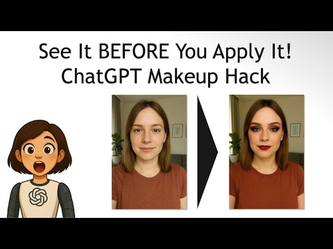 See Yourself in Any Makeup Look Using ChatGPT (No App Needed!) - YouTube