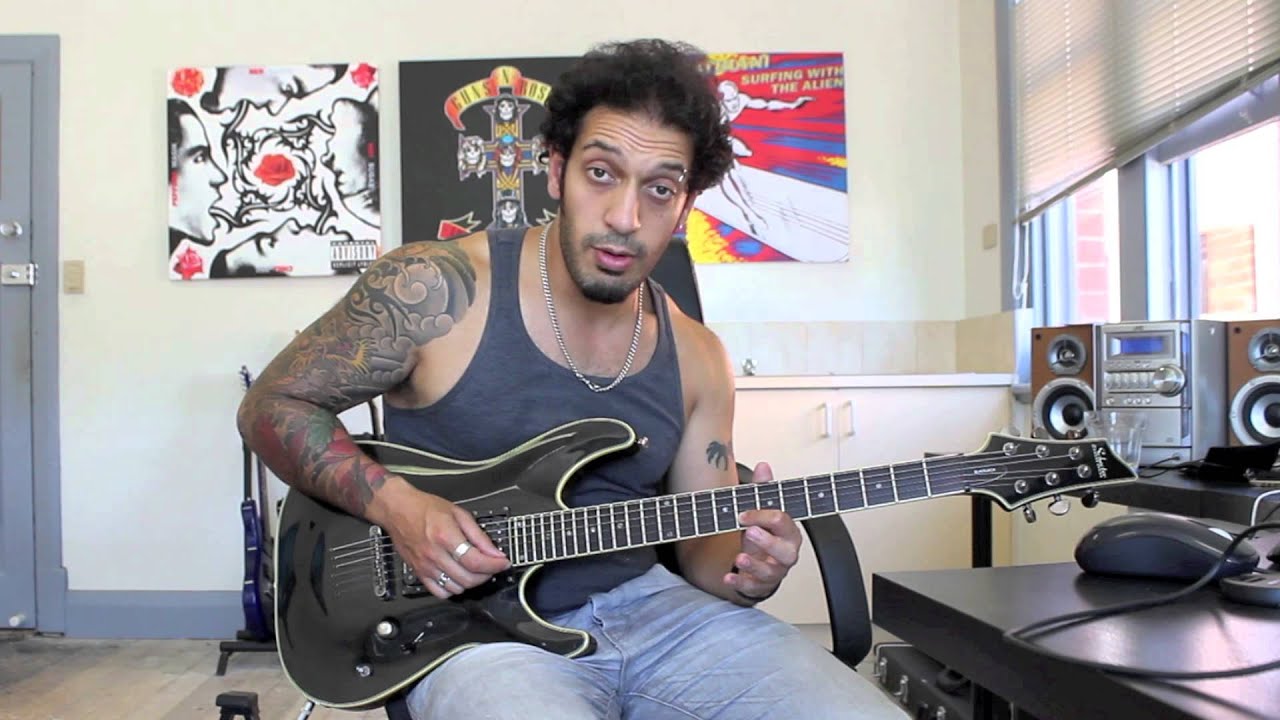 How to play 'Overture 1928' by Dream Theater Guitar Solo Lesson w/tabs ...