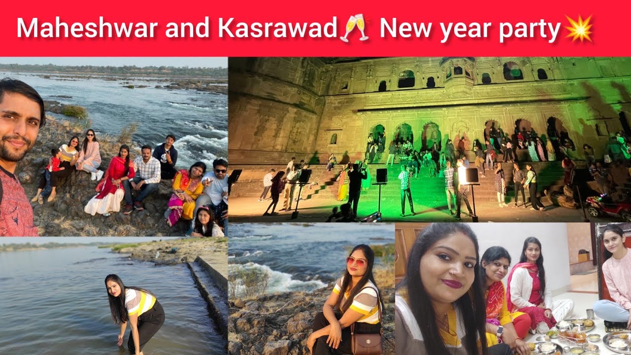 Trip to maheshwar sahastradhara and kasrawad New Year Party 2023💥 ...