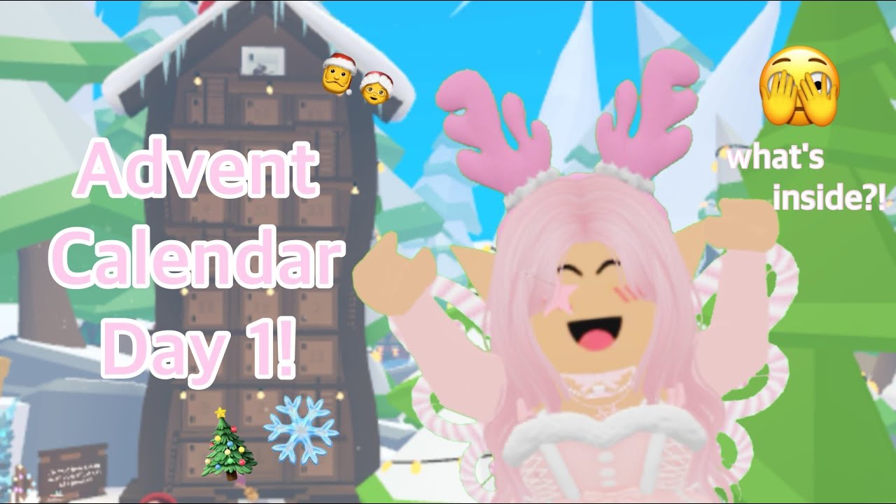 Adopt Me! Winter Fest Advent Calendar Day 1 | ROBLOX Gaming - YouTube