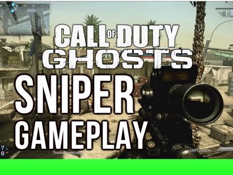 Call of Duty: Ghosts SNIPER GAMEPLAY! L115 BOLT ACTION Sniper Gameplay ...