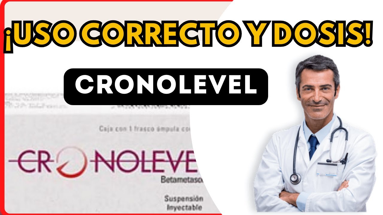 💊 CRONOLEVEL (DOSIS) 🤷‍♂️para que SIRVE y COMO tomar (Efectos ...