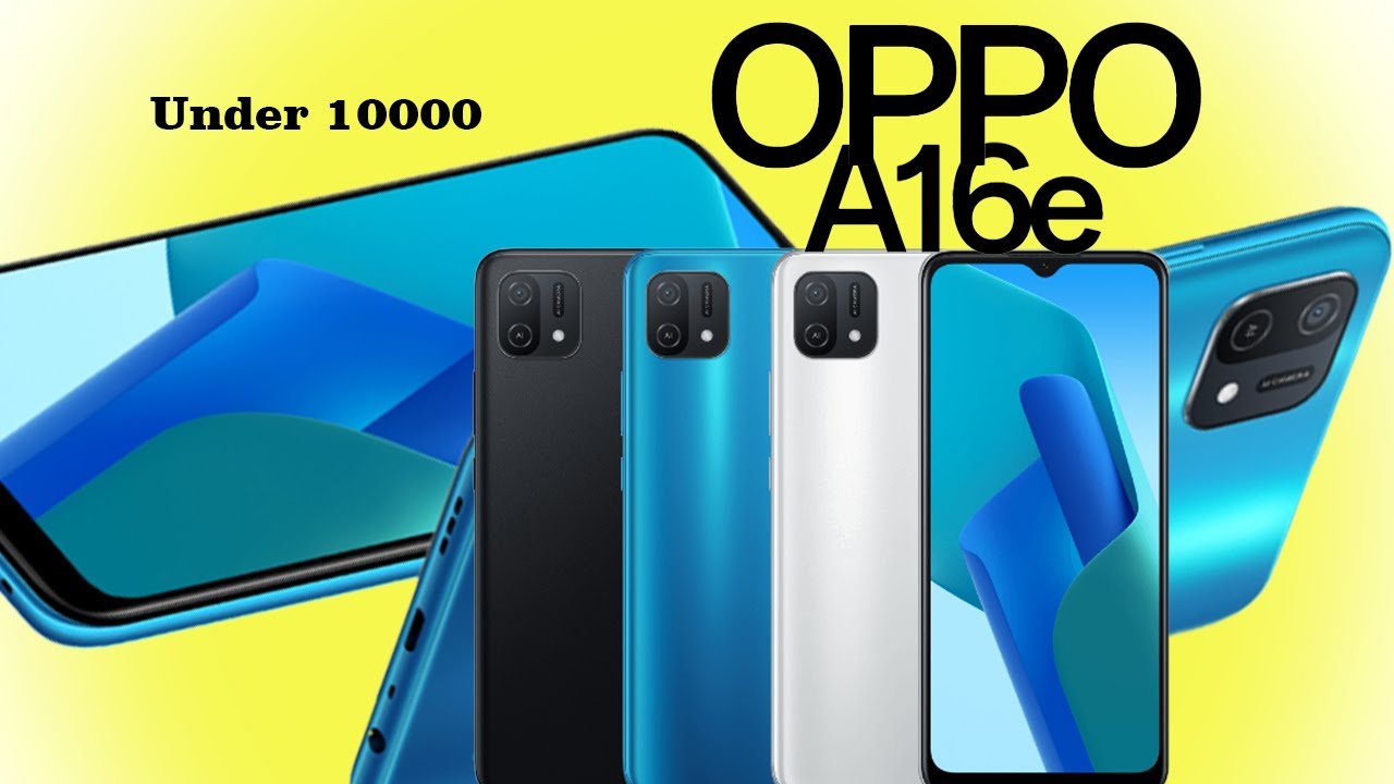 oppo a16e mobile under 10000 check tech specification - YouTube