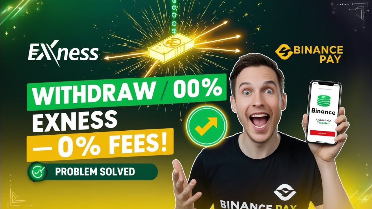 How to withdraw Exness to Binance Pay ( 0% Fees withdraw ) problem Solved - YouTube