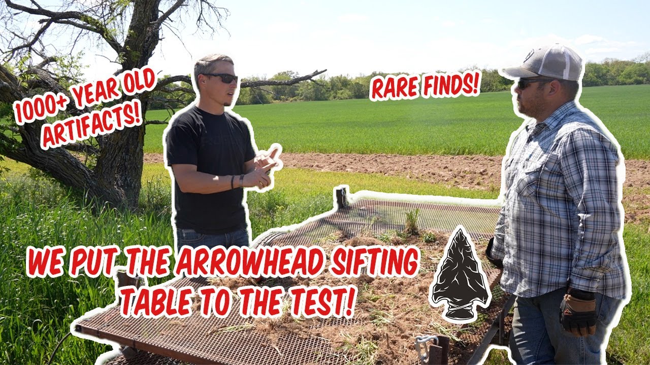 We FINALLY Put the Arrowhead Sifting Table to the Test! | Shaker Table ...