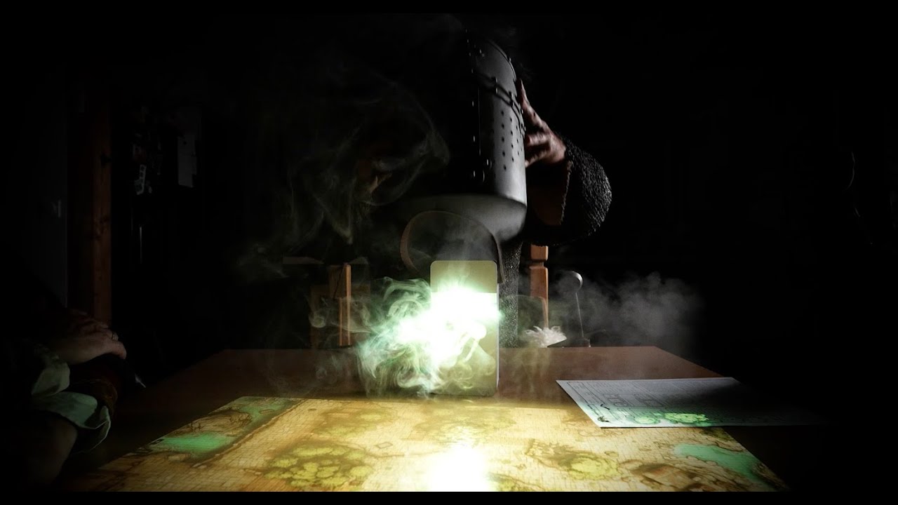 Discover the PALADIN ! The Ultimate Tabletop RPG Projector - YouTube