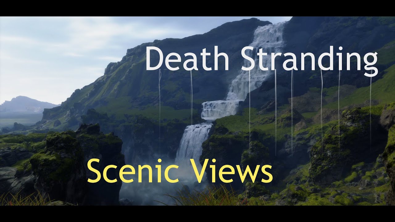 Death Stranding - Scenic Views - YouTube