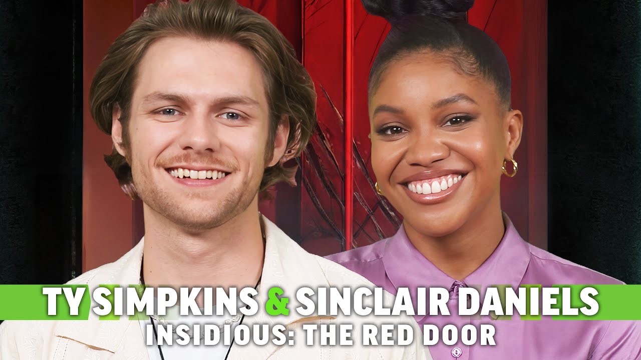 Insidious The Red Door Interview: Ty Simpkins & Sinclair Daniel - YouTube