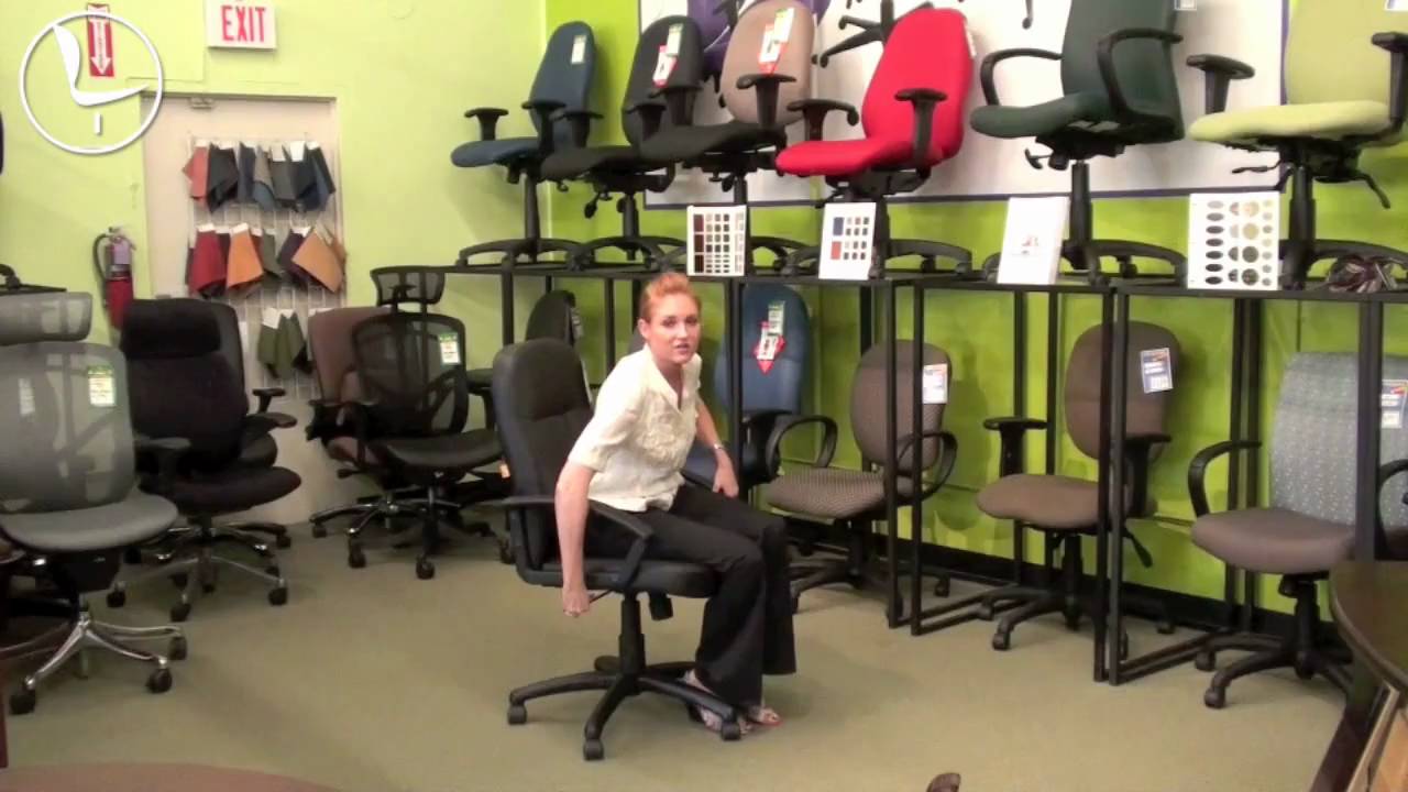 Boss B8106 Executive Office Chair - YouTube