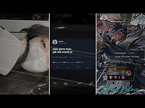 PRESET ML🔥 MAIN GAME MULU GAK ADA CEWE YA ? 😩 TREND TIKTOK