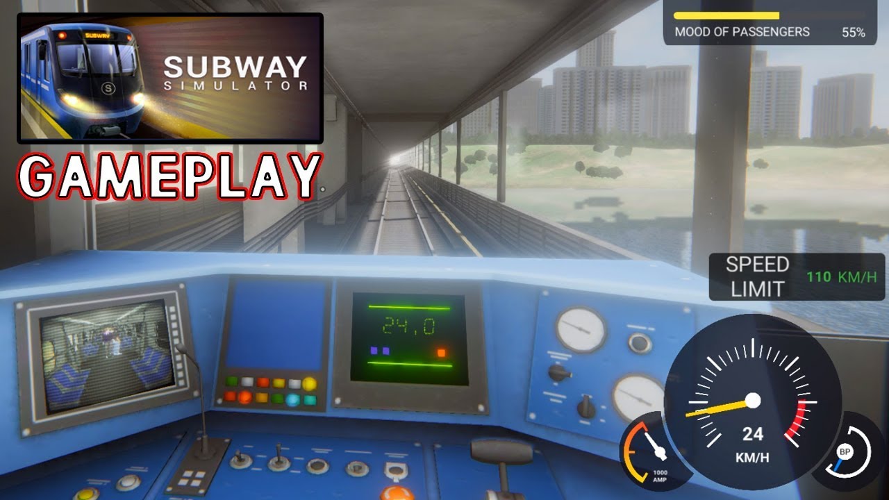 Subway Simulator .. But The Physics Are Way Off.. Gameplay PC STEAM 4K ...