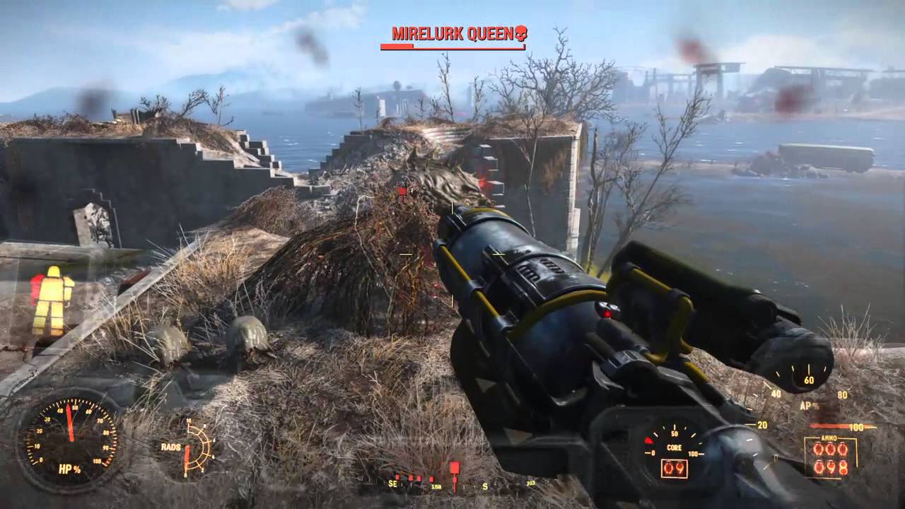 First Mirelurk Queen Encounter! | Fallout 4 Gameplay - YouTube