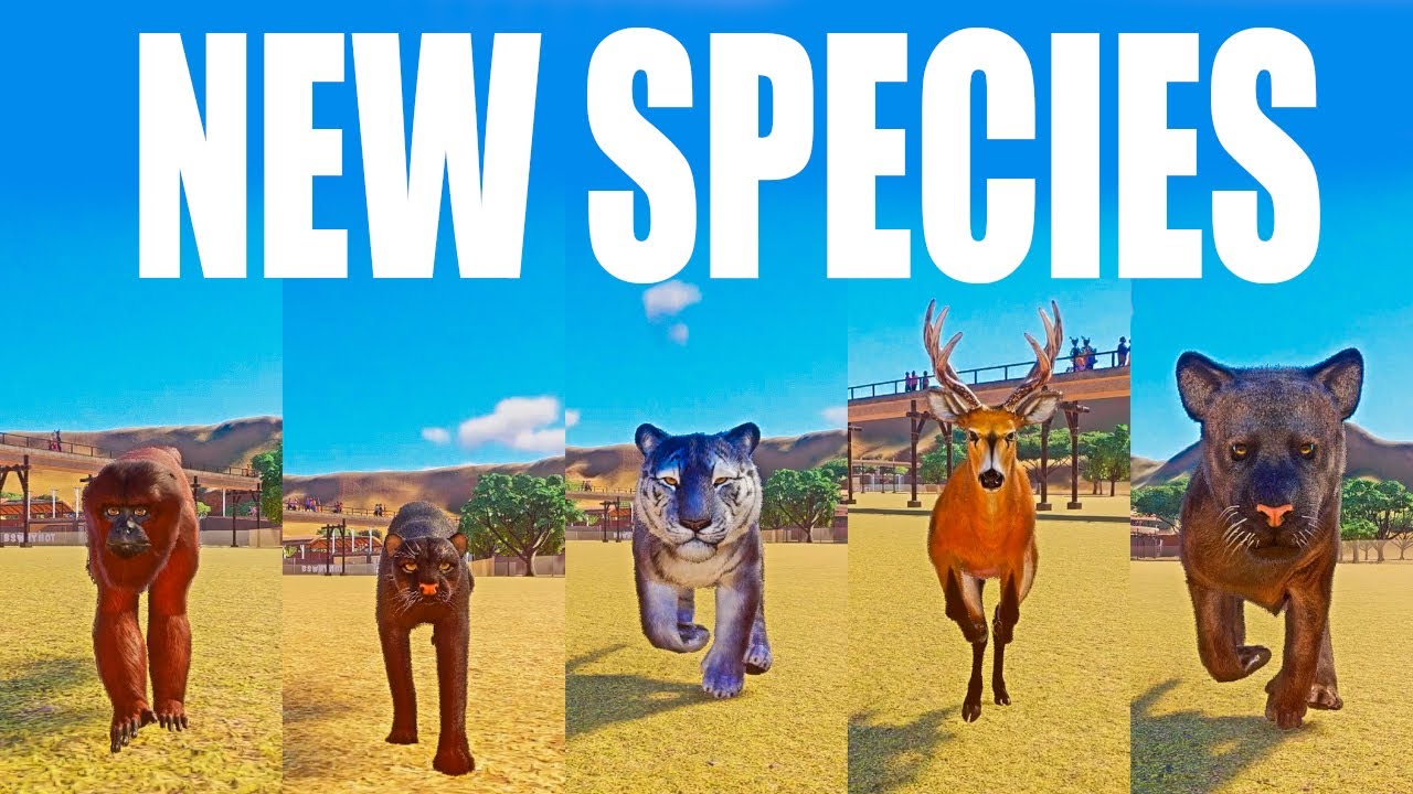 NEW SPECIES Animals Speed Races in Planet Zoo included Marsh Deer ...