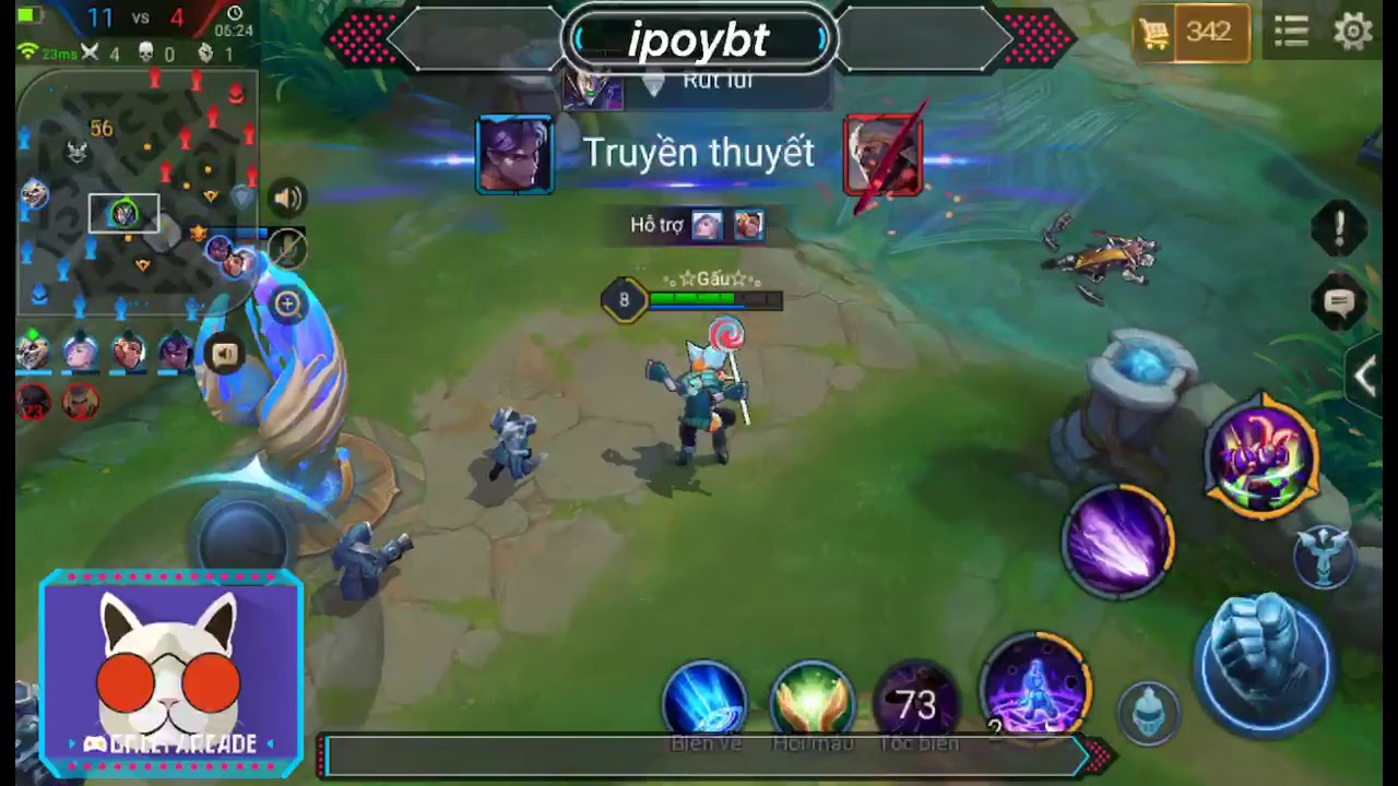 Xem tôi chơi Garena Lq rank kc - YouTube